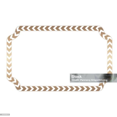 직사각형 빈티지 프레임 금 화살표 상징 금 액자 사치품 황금 프레임 금 테두리 황금 벡터 왕실 테두리 뼈대 장식 요소 외딴 배경 인사 기치 0명에 대한 스톡 벡터 아트 및