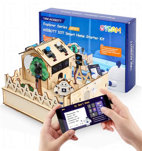 Qe007 Iot Smart Home Starter Kit Per Esp32 Adrirobot It