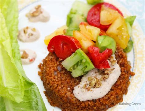 Bulgur Wheat Pilaf A Taste Of Turkish Cuisine Its Raining Green