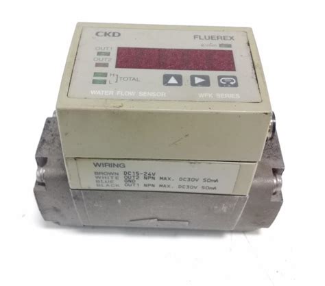Ckd Fluerex Water Flow Sensor Ebay