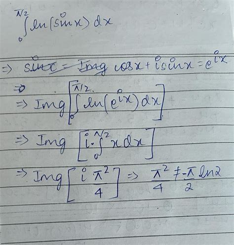 Definite Integrals Issues Involving Complex Numbers And Integration