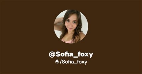 Sofiafoxy Linktree