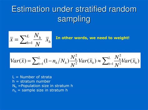 Ppt Formalizing The Concepts Stratification Powerpoint Presentation