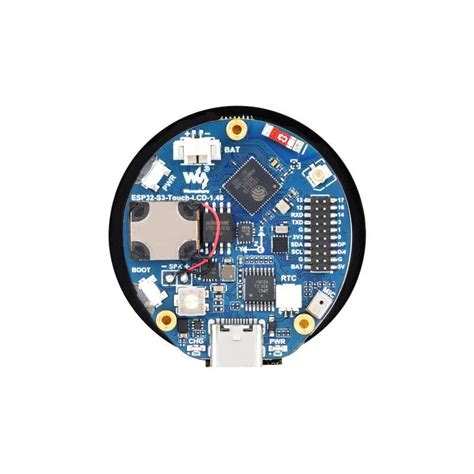 Esp32 S3 1 46inch Round Display Dev Board 412×412 Wifi Bt