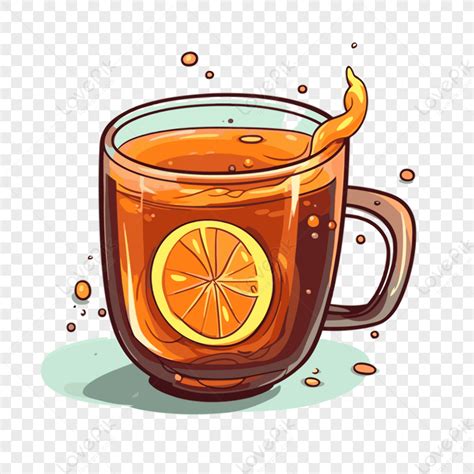 뜨거운 음료 벡터만화상표클립 아트 Png 일러스트 무료 다운로드 Lovepik