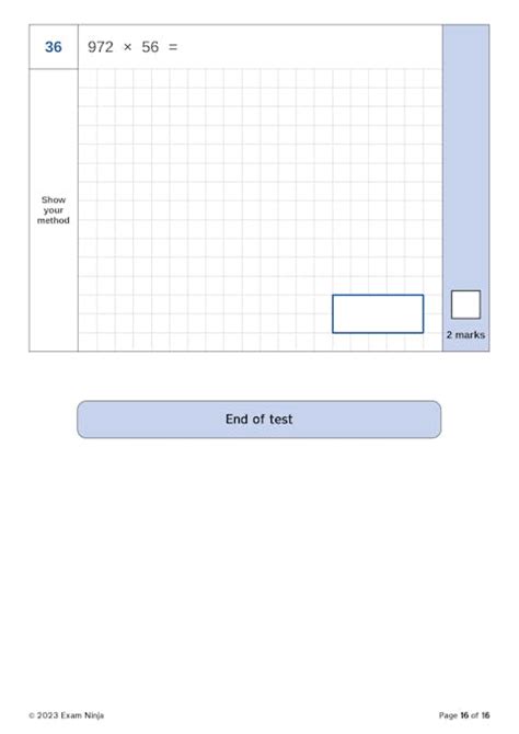 Ks2 Sats Arithmetic Practice Papers For Year 6 Ages 10 11