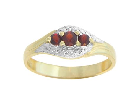 9ct Gold Ruby And Diamond Ring Knights The Jewellers Online Jewellery Store
