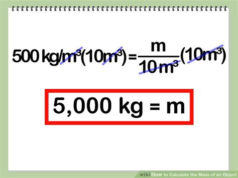 Ways To Calculate The Mass Of An Object WikiHow
