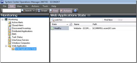 Web Application Management Pack Template SCOM Synapse