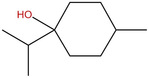 4 Methyl 1 1 Methylethyl Cyclohexanol Critically Evaluated Thermophysical Property Data From