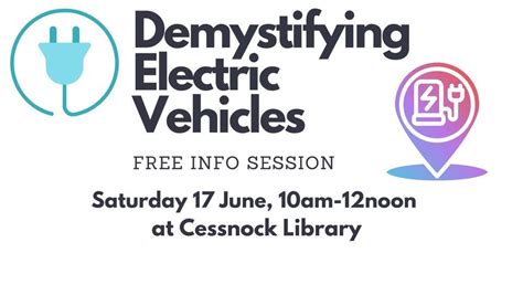 Demystifying Electric Vehicles Cessnock City Library 17 June 2023