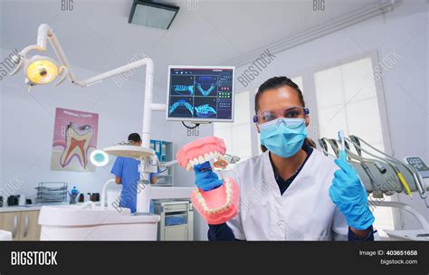 Patient Pov Dentist Image Photo Free Trial Bigstock