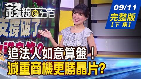 【錢線百分百】20230911完整版下集《台股家裡沒大人？大型股續航夠力嗎？減肥藥比ai晶片更賺？美醞釀罷工黑天鵝？》│非凡財經新聞