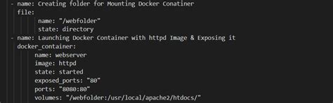 An Ansible Playbook To Configure Dockerstart Docker Services And Launching A Webserver On The