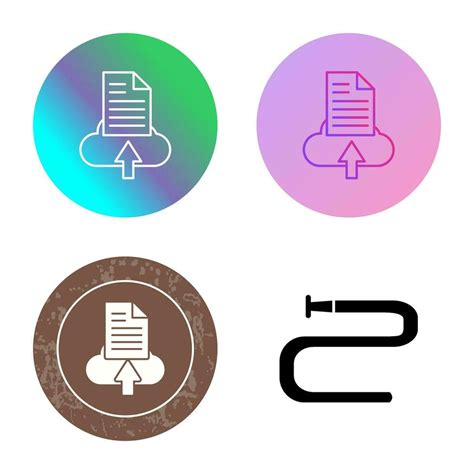 File Upload Vector Icon 34417952 Vector Art At Vecteezy