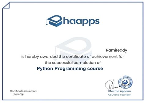 Pythonprogramming Haapps Learningjourney Skilldevelopment Vsrami Reddy
