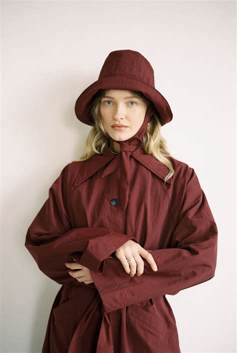 A Bronze Age Milo Bucket Rain Hat Water Resistant Made In Canada