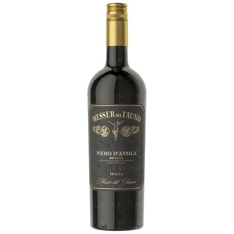 Wino Messer Del Fauno Nero Davola Doc 750 Ml