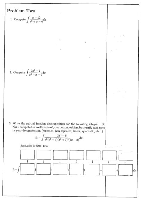 Solved Problem Two 1 Compute 277226d 2 12 Dar 6 2 Chegg Com