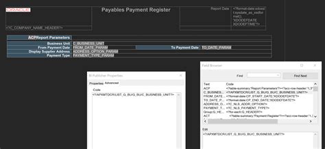 bi publisher bip excel bursting issues stack overflow