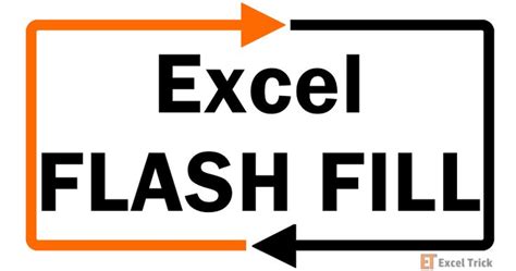 Excel Flash Fill How To Automatically Fill Values In Excel