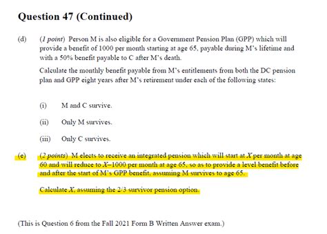Soa Altam Sample 47 E R Actuary