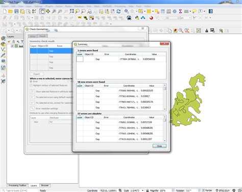 geometry checker fix only 1 error · issue 29137 · qgis qgis · github