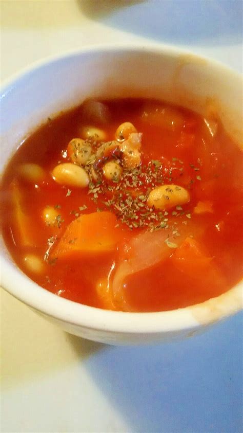 栄養たっぷり大豆のミネストローネ レシピ・作り方 By Mamis 楽天レシピ