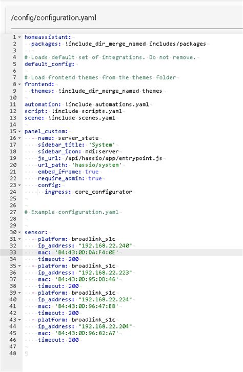 Please Help Me The Broadlink S1c In Ha Issue Configuration Home
