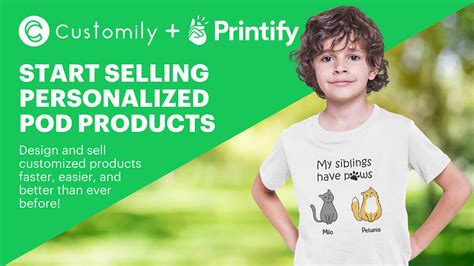 Best Print On Demand Personalization Printify Customily🔥