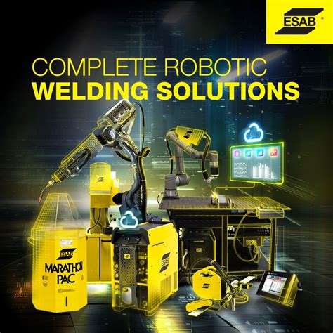 Robotics Esab Roboticwelding Cobotwelding Weldingcobot Cobot Esab Robotics