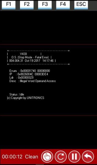 V430 Fatal Error Vision And Samba Plc Hmi Controllers And Visilogic