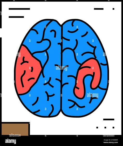 Functional Mri Neuroscience Neurology Icon Color Illustration Stock Vector Image And Art Alamy