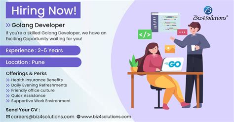 Biz4solutions Private Limited On Linkedin Hiring Golangdeveloper