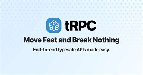 A First Look At Trpc