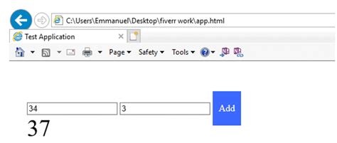 Internet Explorer Debug Tutorial DebugBar