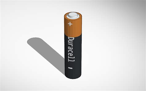 3d Design Nice Juicy Aaa Battery Tinkercad