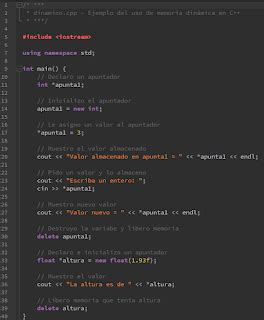 El Tony y sus ondas Memoria dinámica en C
