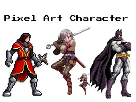 Do Pixel Art Character Sprite Sheet Pixel Art Animation 8 Bit Rpg Maker By Cal Samm Fiverr