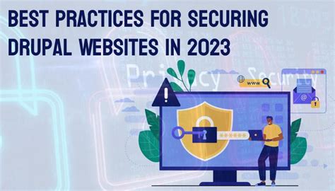 best practices for securing drupal websites in 2023
