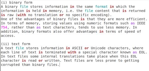 7 What Are The Advantages Of Saving Data In I Binary Form It