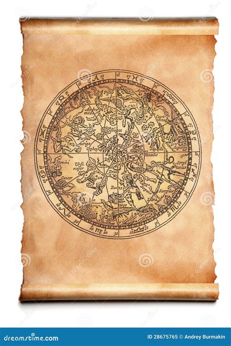 Ancient Scroll Royalty Free Stock Photo Image