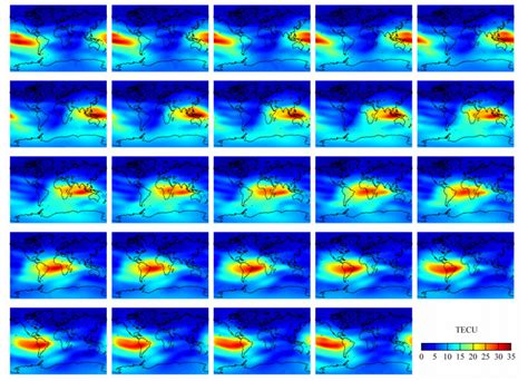 Prediction Of Global Ionospheric Tec Using The Semiparametric Kernel Estimation Method