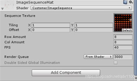 Unityshader Uv动画（序列帧动画）shader Graph Uv连续 Csdn博客