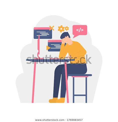 Find Concept Programmer Full Stack Developer Back Stock Images In HD