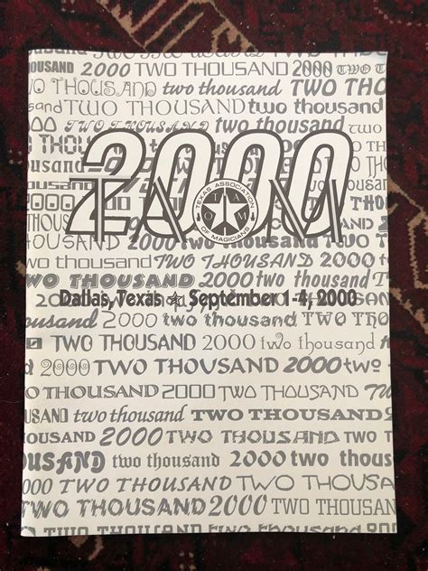 Taom 2000 Program Dons Magic And Books