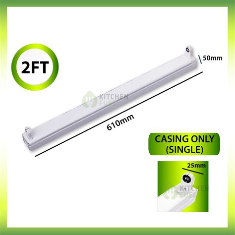 Kf Led Lampu Kalimantang T8 2ft 4ft Ceiling Wall Lights Casing Light