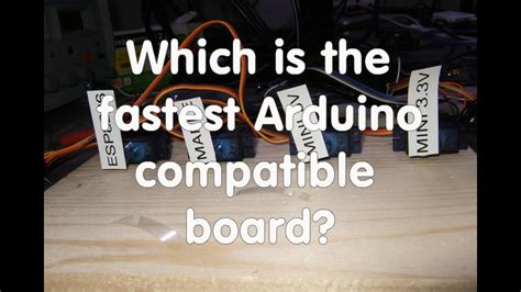 11 The World S Fastest Arduino Compatible Board Youtube