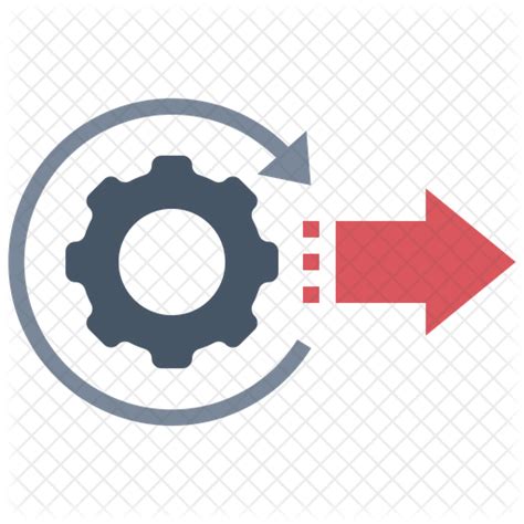Data Output Icon Download In Flat Style