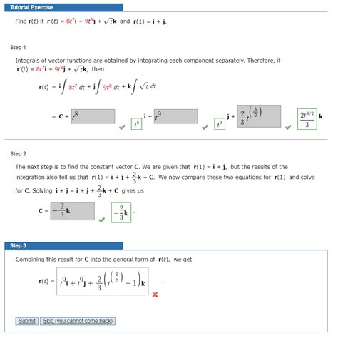 solved tutorial exercise find r t if r t 8t7i 9tøj